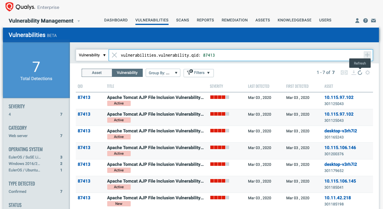 Automatically Discover, Prioritize and Remediate Apache Tomcat AJP File Inclusion Vulnerability ...