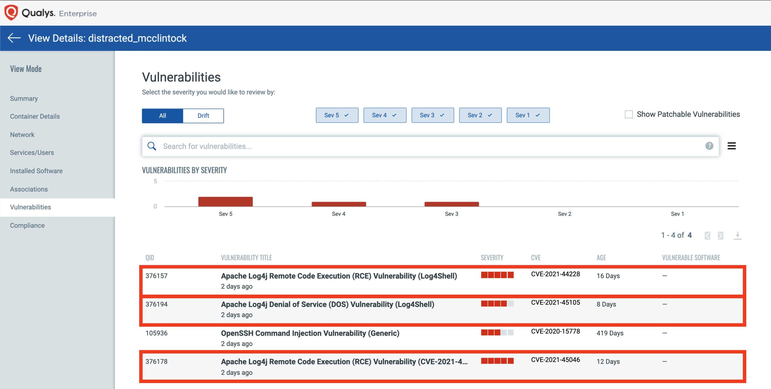 How to Discover Log4Shell Vulnerabilities in Running Containers ...