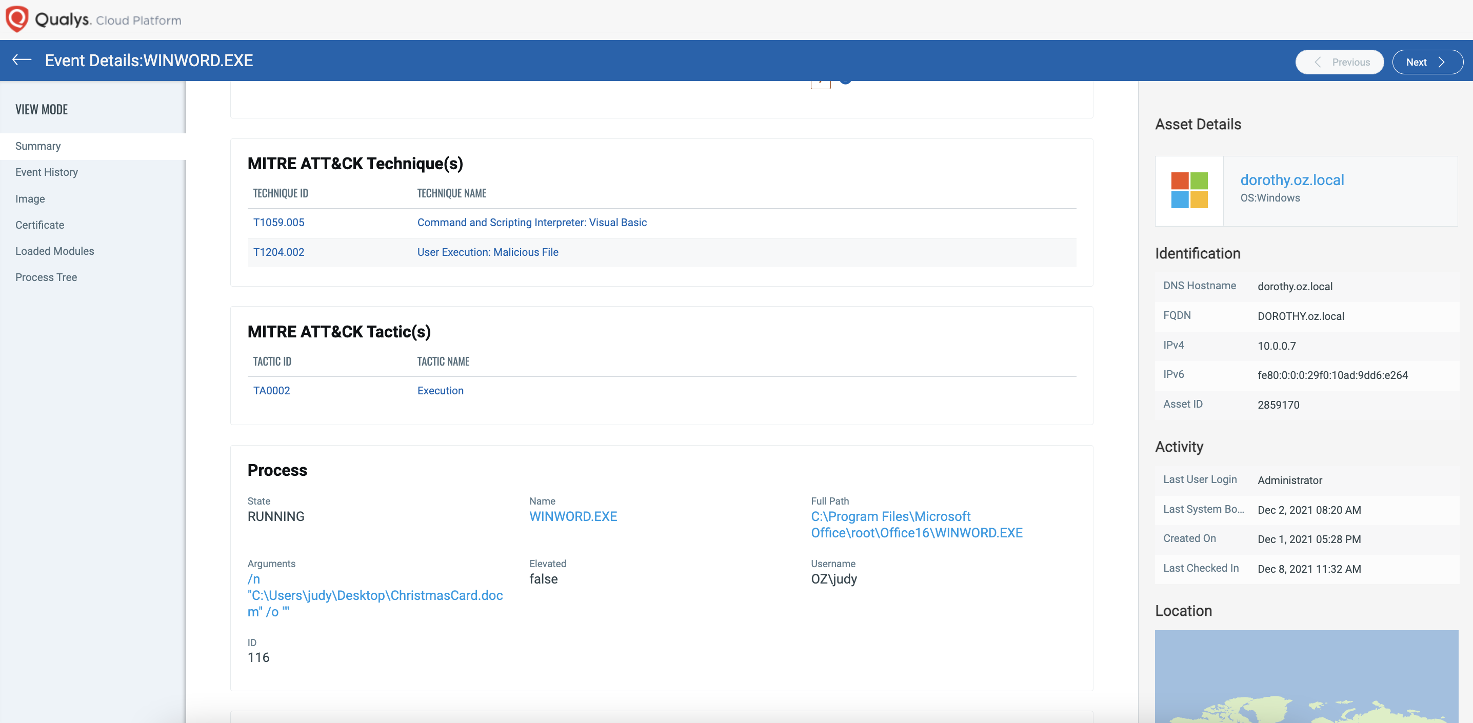 Qualys Multi-Vector EDR Excels in 2022 MITRE ATT&CK Evaluation | Qualys Security Blog